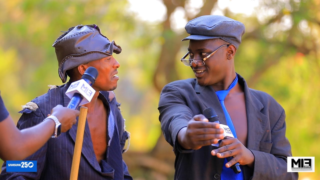 Dr. Nsabi na Bijiyobija bari baniganye Imbere ya kamera😂 uraseka wende ...