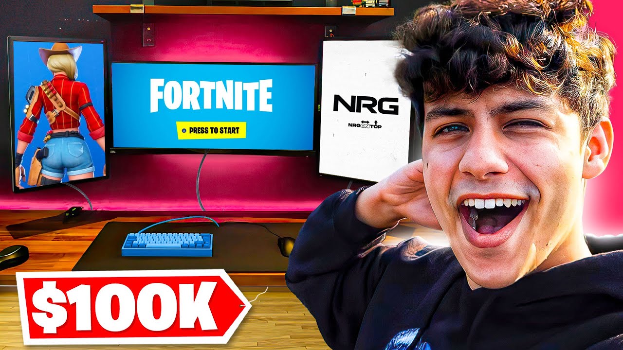 Stable Ronaldo's $100,000 Gaming Setup Tour 📺 - YouTube