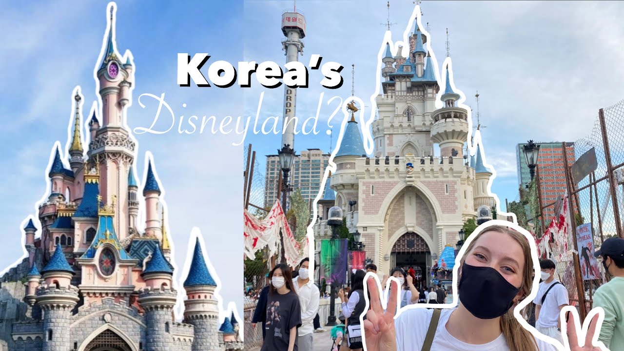 Korea's Disneyland?? Lotte World Vlog // Day in My Life in Seoul - YouTube