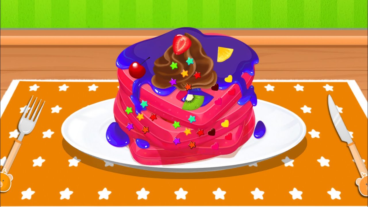 KIDDOPIA Pancake Cooking Game for Kids - YouTube