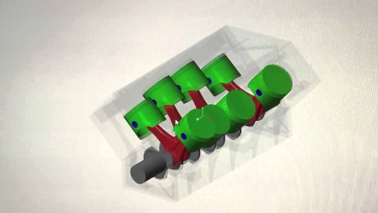 Creo V8 Engine Design - YouTube
