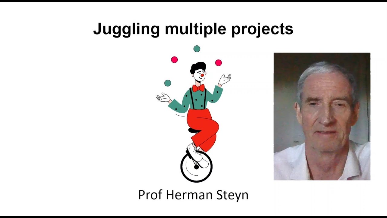 Juggling multiple projects - YouTube