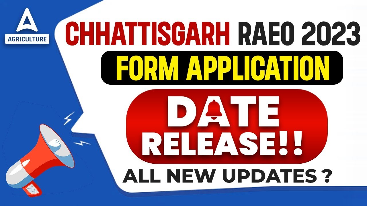 Chhattisgarh RAEO Form Date 2023 | Chhattisgarh RAEO Vacancy 2023 ...
