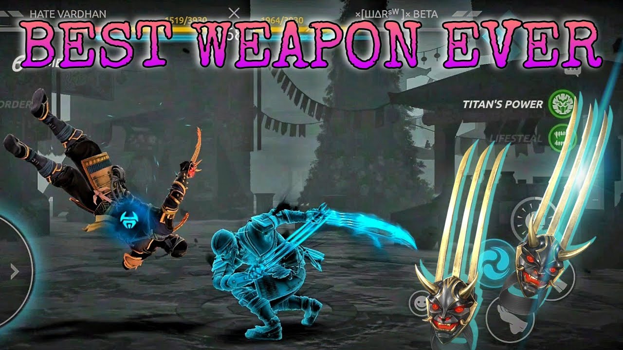 Shadow Fight Arena || One Of The Best Lynx Epic Weapon || Full Details ...