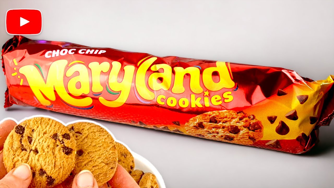 Maryland Cookies | Chocolate Chip Biscuits | ASMR Presentation ...