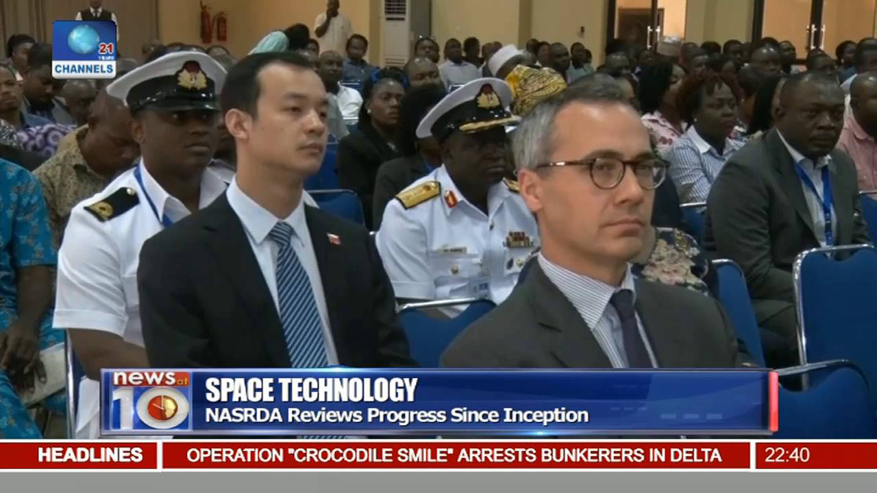 Space Technology: NASRDA Reviews Progress Since Inception - YouTube