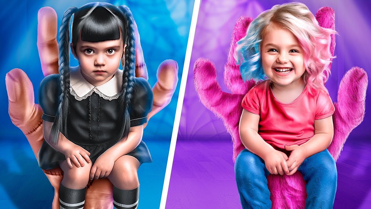 WEDNESDAY and ENID Have Kids! Wednesday Addams and Enid Sinclair in ...