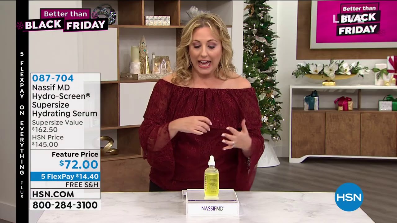 Nassif MD HydroScreen Supersize Hydrating Serum - YouTube