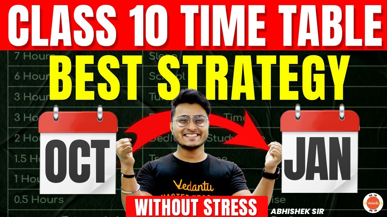 CBSE Class 10 Boards Time Table 2023-24 | Best Study Plan 👌 From Oct ...