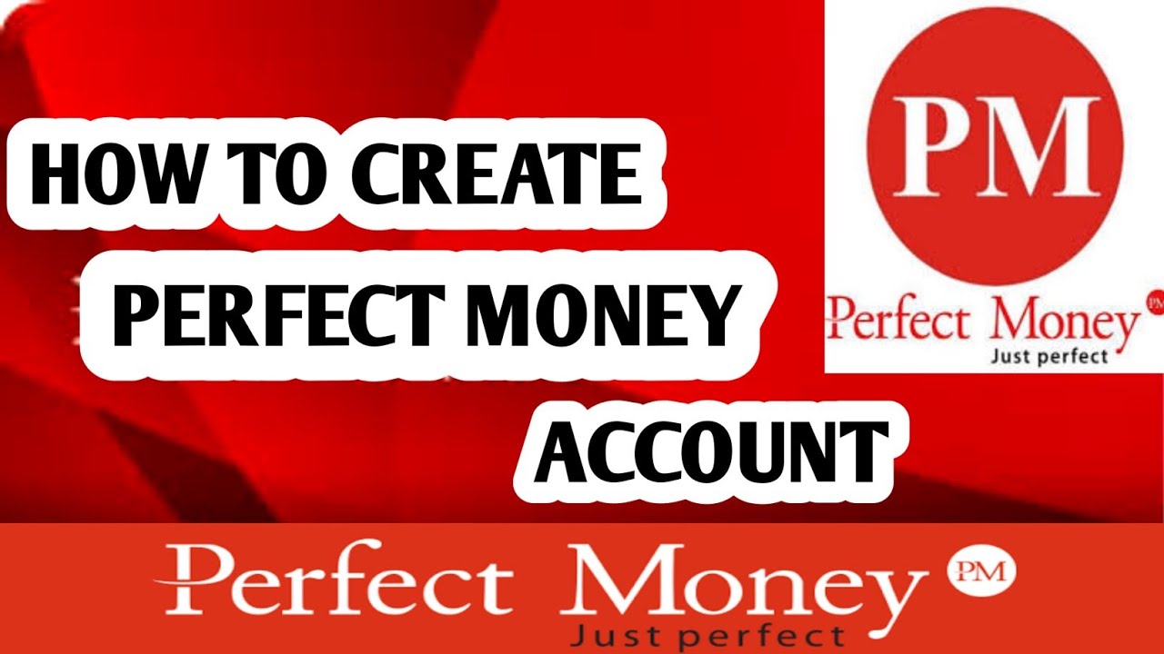 how to create perfect money account - YouTube