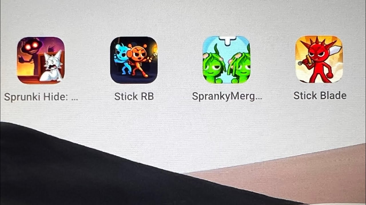 Sprunki HIDE,Stick RB, SprankyMerger, Stick Blade - YouTube