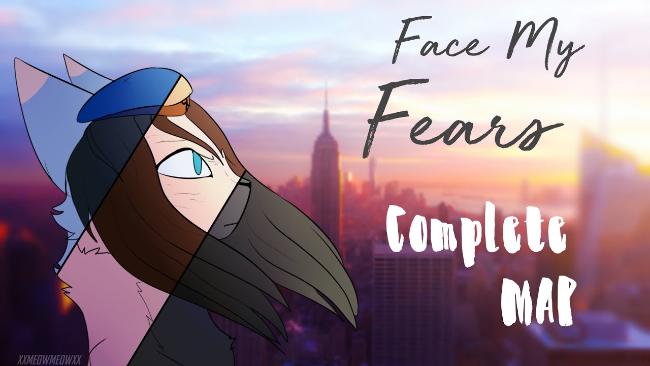 .:FACE MY FEARS:. COMPLETE MULTIFANDOM MAP - YouTube