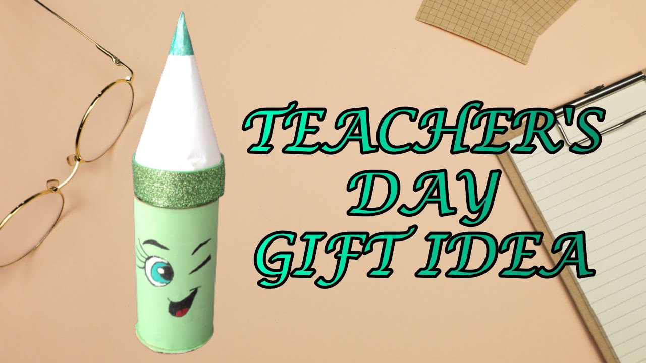 Teacher's Day Tissue Roll DIY | Best Out of Waste Gift Idea for Teacher ...