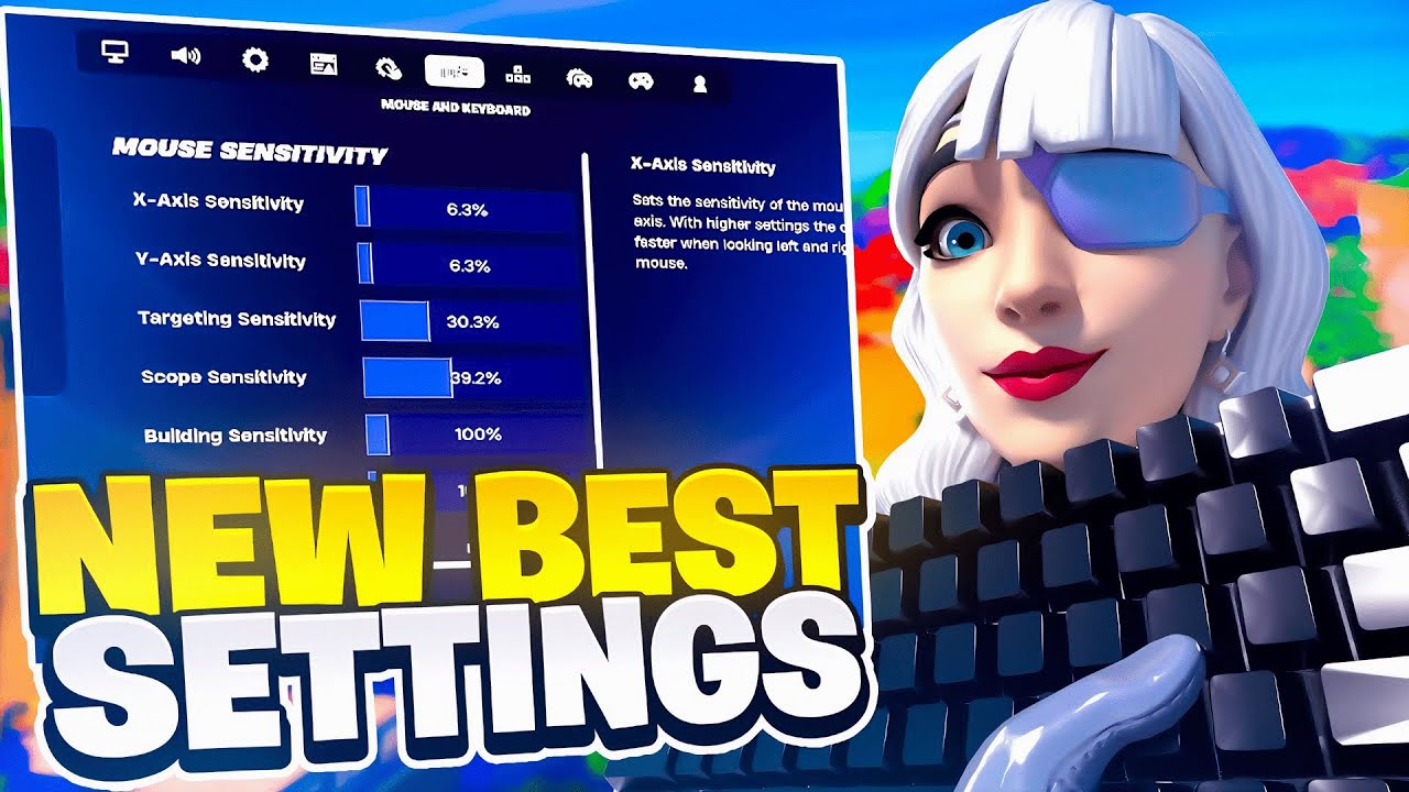 *NEW* BEST Console Keyboard & Mouse Sensitivity + Settings In Chapter 5 ...