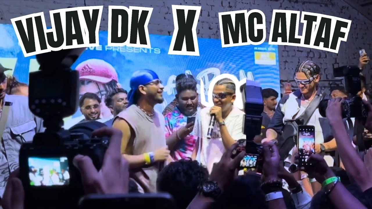 Vijay Dk & Loka and Mc Altaf Live Performance 2024 | @Loka_music Album ...