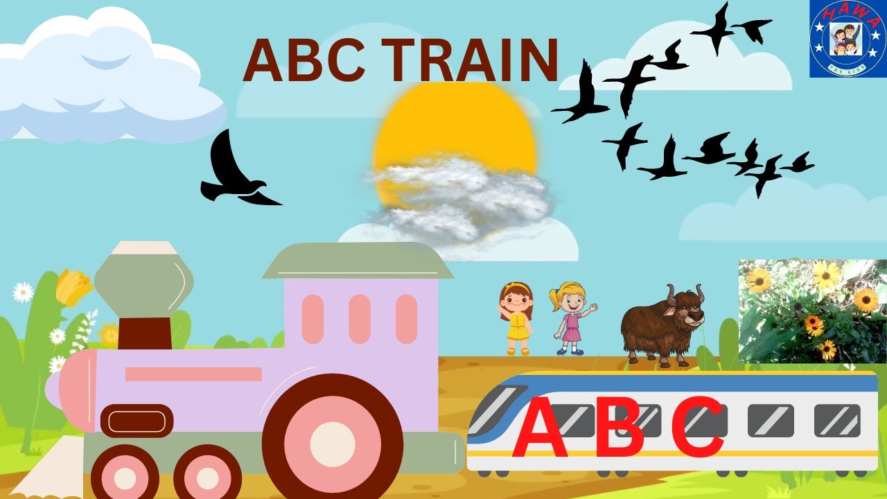 ABC Train , Alphabets for Kids. Education &Training. Hawa The Kids ...