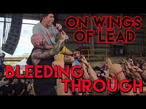 Bleeding Through: On Wings of Lead - Furnace Fest 2024 (10/4/24) - YouTube
