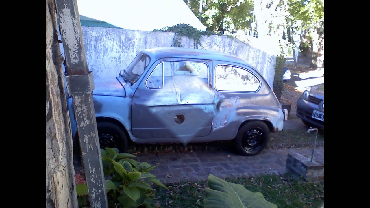 fiat 600 rat rod - YouTube