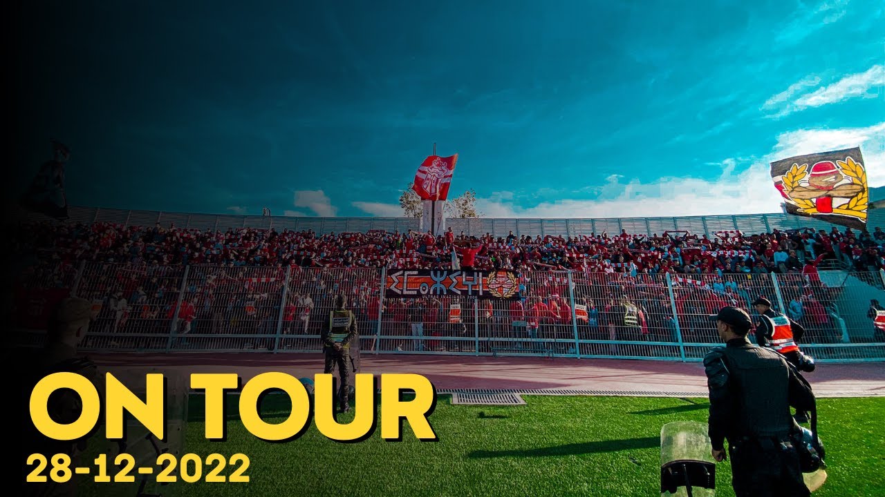 ULTRAS IMAZIGHEN 06 - RED REBELS 11 : DÉPLACEMENT TÉTOUAN (MAT # HUSA ...