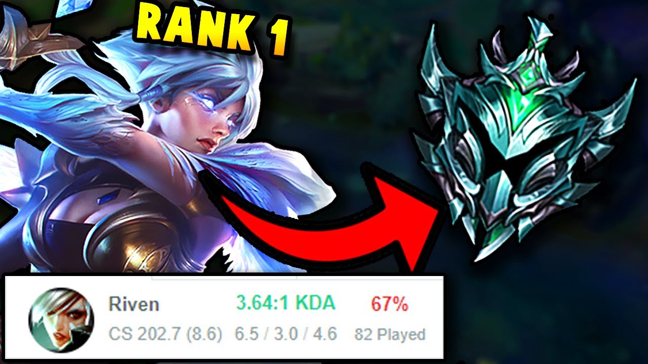 RANK 1 RIVEN VISITS PLATINUM!! Showing off Riven Mid's True POTENTIAL ...