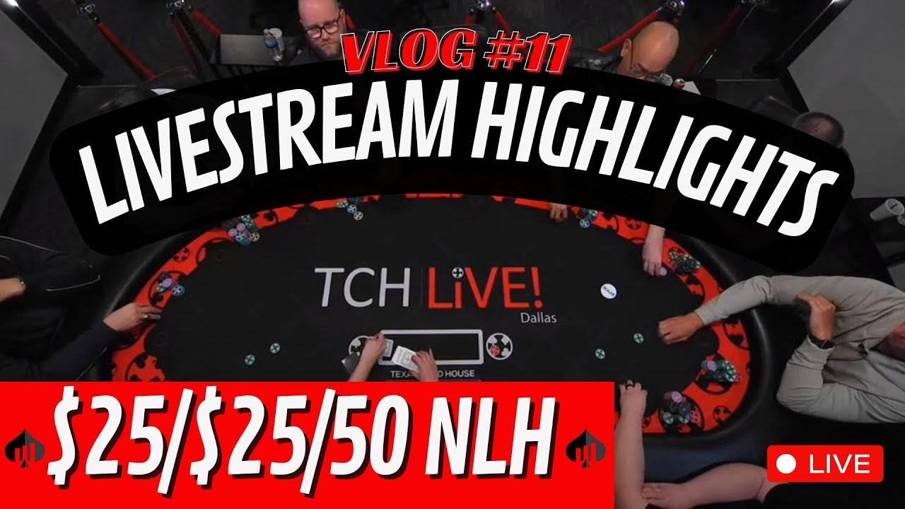 ALL IN WITH POCKET JACKS IN $23K POT! $25/25/50 NLH HIGH STAKES Poker ...