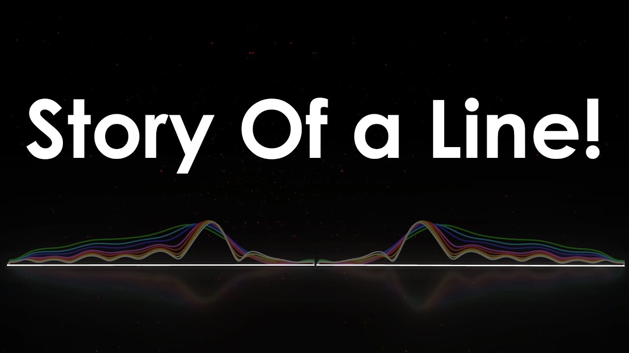 The Story Of A Line! Simple Straight Line - YouTube