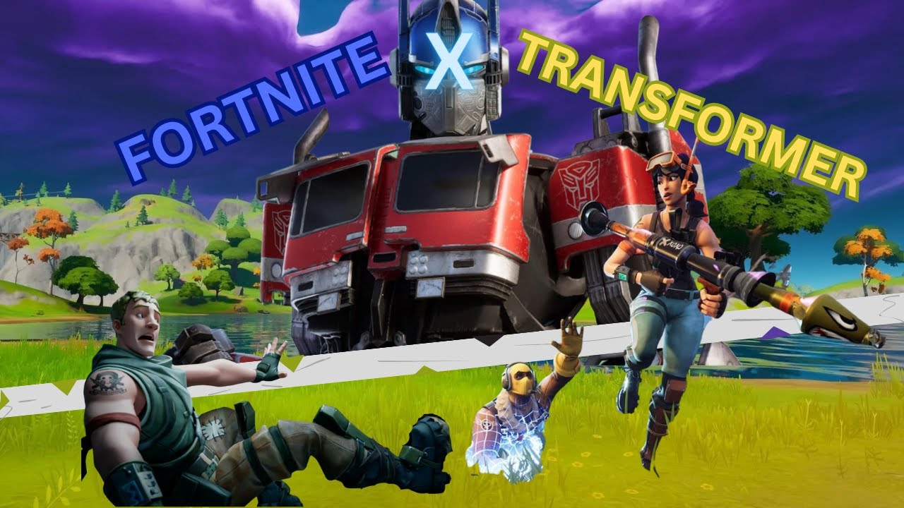 Optimus Prime challenge Fortnite - YouTube