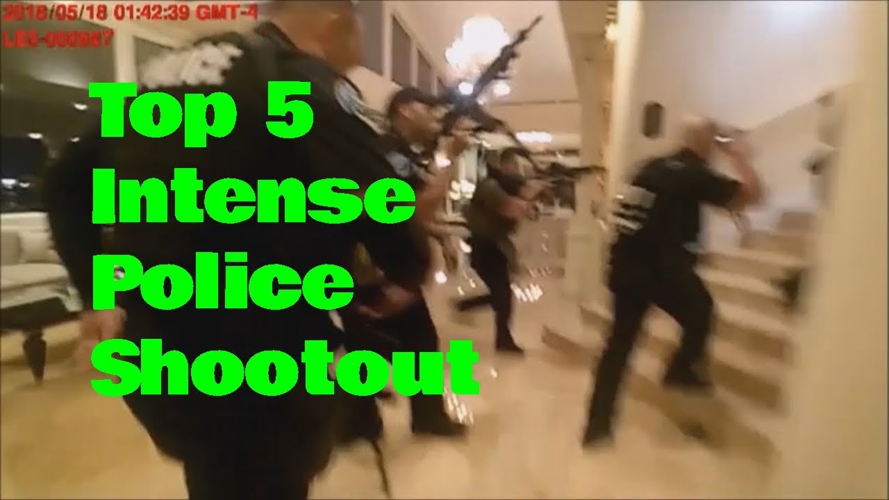 Police Shootout Compilation (2019) - YouTube