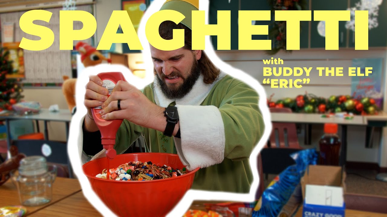 Christmas "Elf" Spaghetti Recipe - YouTube