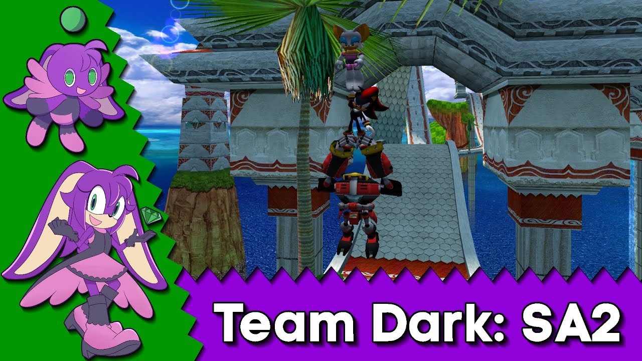 Sonic Heroes - SA2 Team Dark Mod by Shadowth117 - Mod Showcase - YouTube