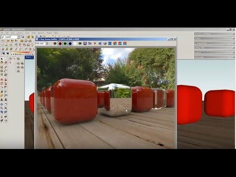 how to make a chamfer box in Google SketchUp - YouTube