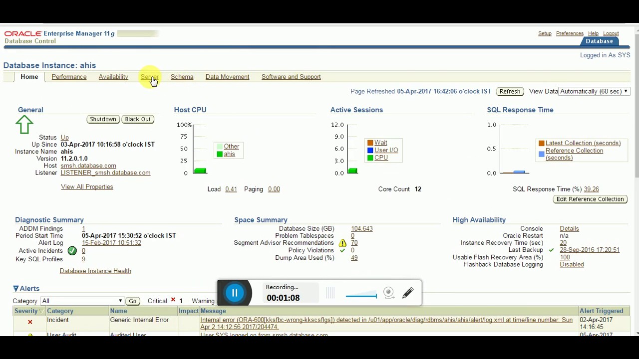 Extends Expiry Date Of A Oracle User Via Em YouTube Extends Expiry Date Of A Oracle User Via Em YouTube