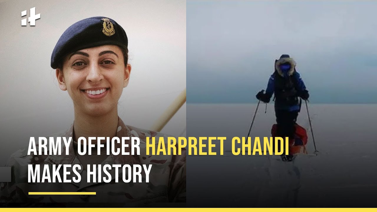Meet Captain Harpreet Chandi, Who Becomes First Indian-Origin To Trek ...