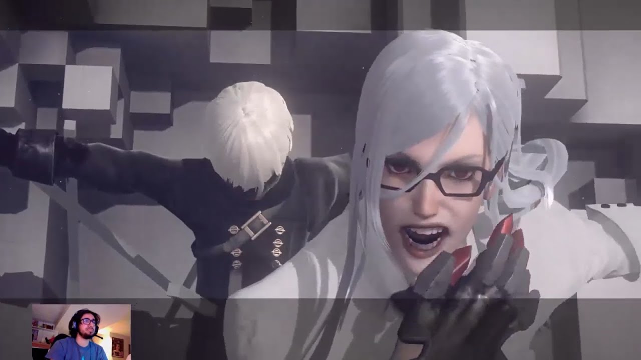 NIER AUTOMATA BLIND PLAYTHROUGH - PART 5 - Robo-Zilla, Adam Fight ...