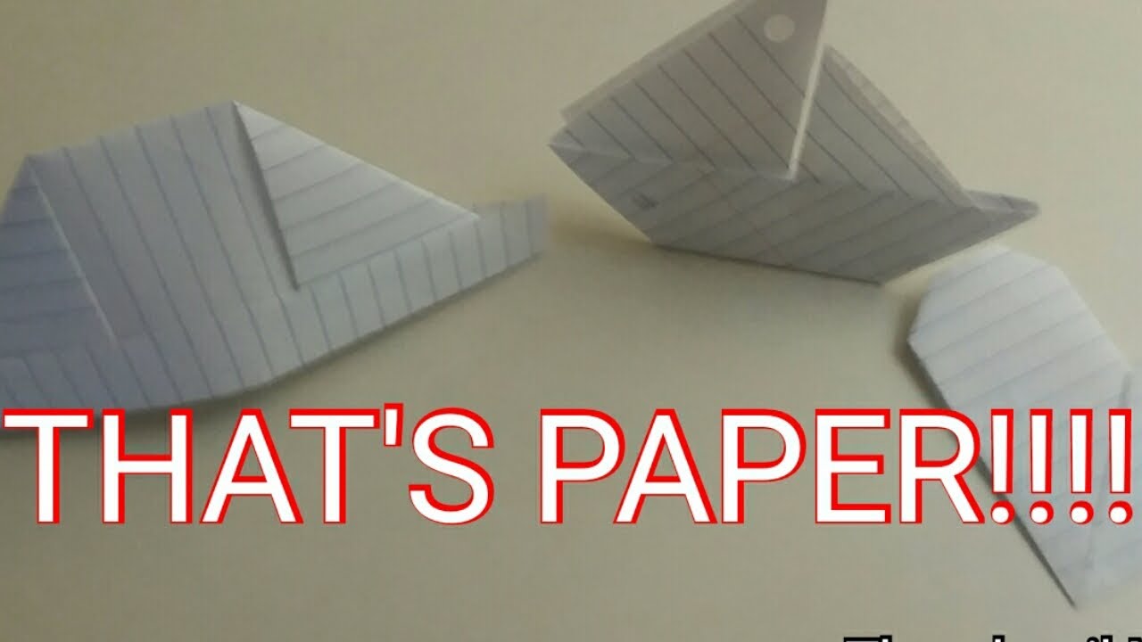 COOL THINGS TO DO WITH PAPER!!!!! - YouTube