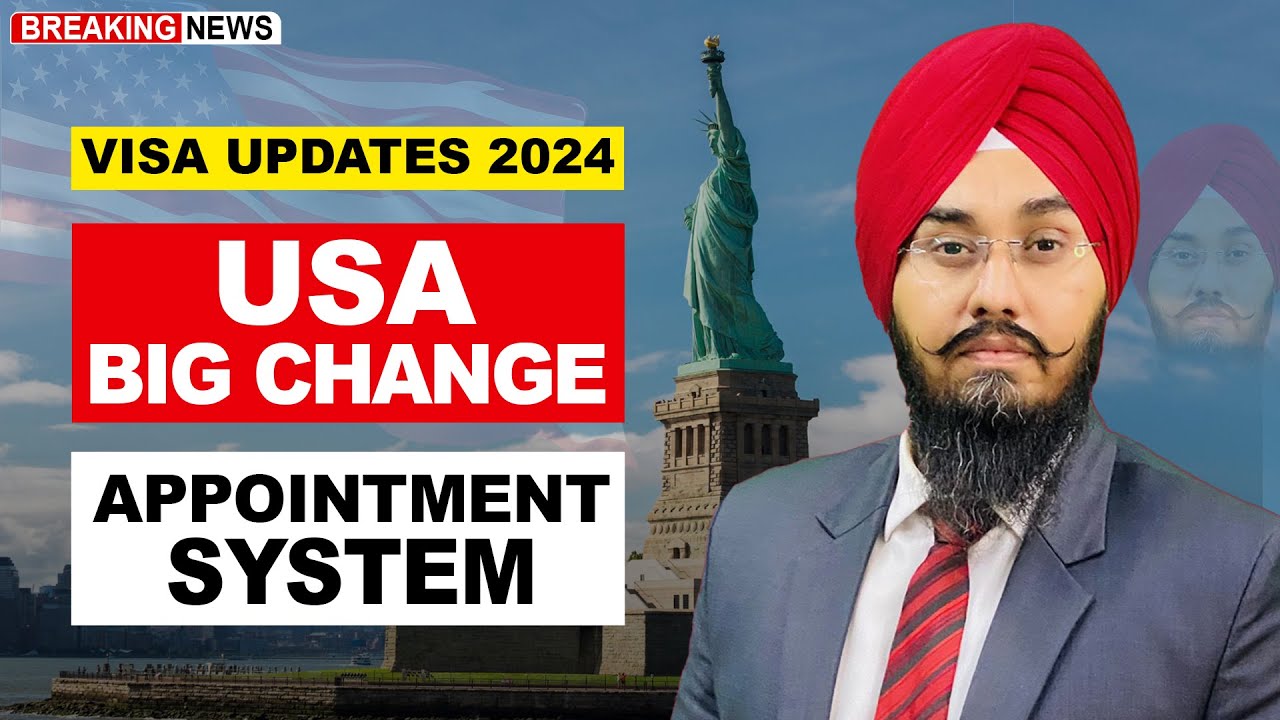 USA 🇺🇸 BIG CHANGE APPOINTMENT SYSTEM | STUDY VISA UPDATES 2024 | USA ...