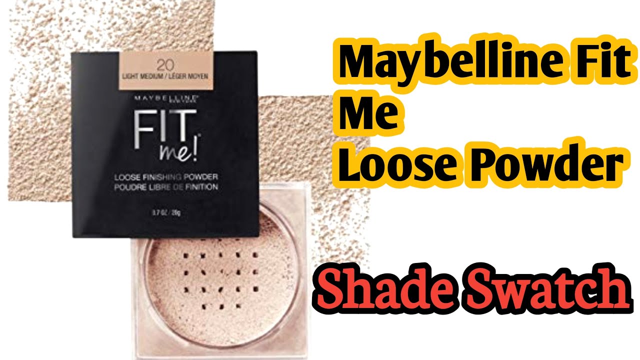 Maybelline Fit Me Loose Powder l Maybelline loose finishing powder l ...