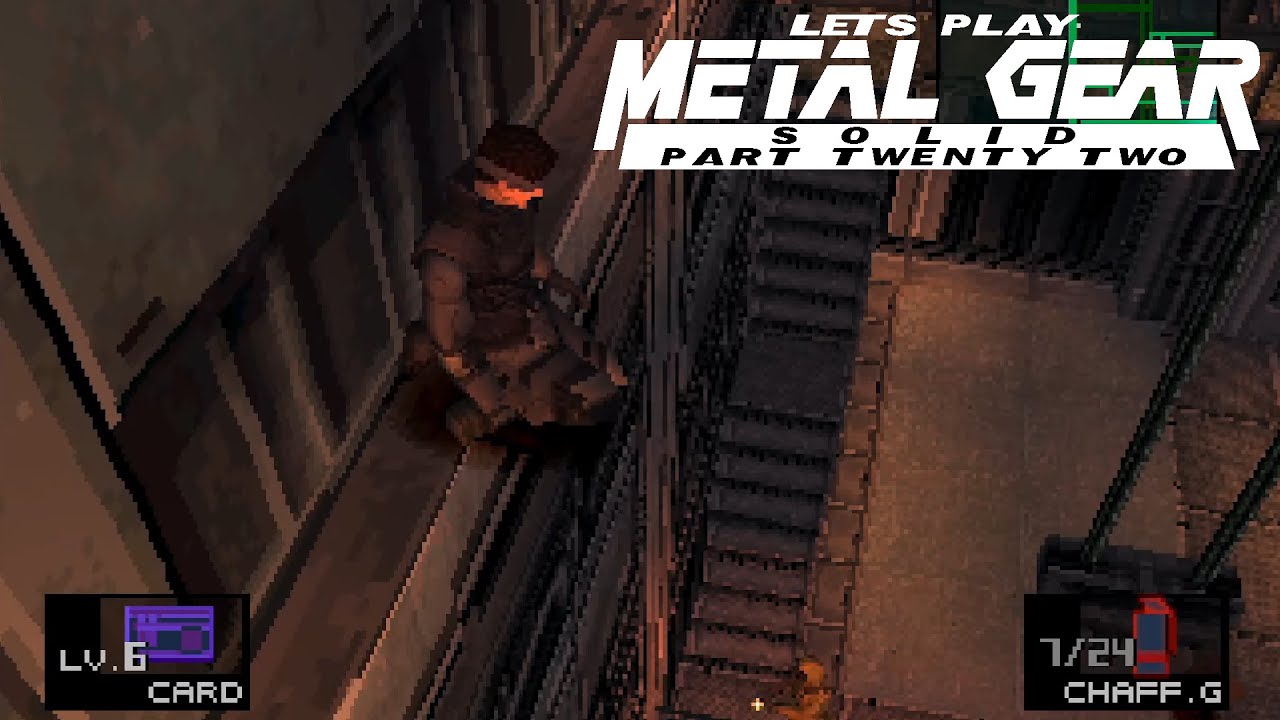 Metal Gear Solid 1: Sanek Slips On A Rat And Falls In Lava (Part 22/29 ...