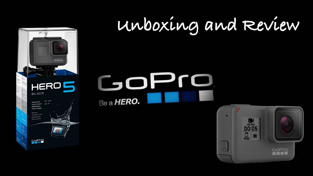 GoPro Hero 5 Black - Unboxing & Review - YouTube