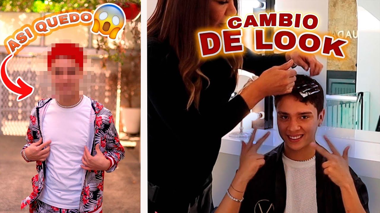 ME HICE UN CAMBIO DE LOOK 😱 | Cesar Pantoja - YouTube