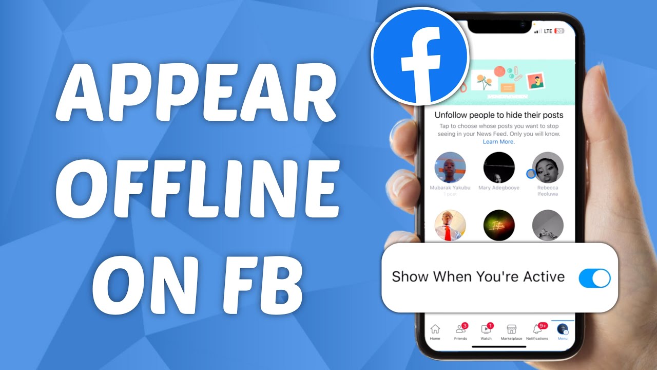 How to Appear Offline on Facebook - YouTube