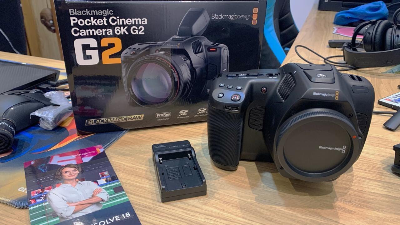 NOVO MODELO!! BLACKMAGIC 6K G2 UNBOXING ( BMPCC 6k G2 ) - YouTube