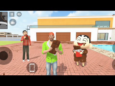 Franklin aur Shinchan ne milkar khaya chocolate 🍫😂 | Indian Theft Auto Simulator