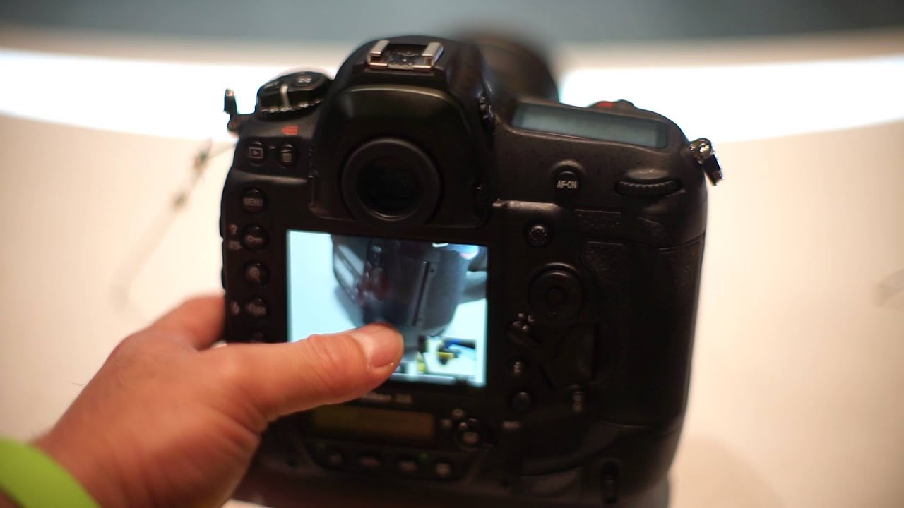 Nikon D5 Touch screen - YouTube