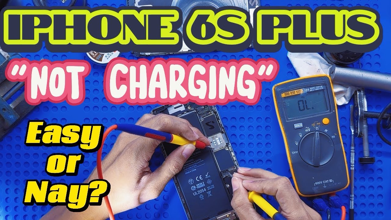 iphone 6s plus not charging easy or nay? - YouTube
