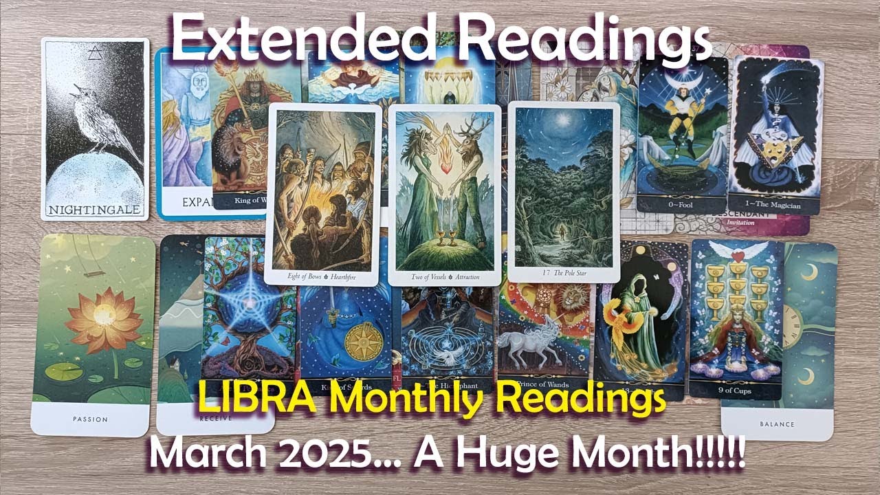 LIBRA Extended Readings March 2025👉📩⚡🌙 - YouTube