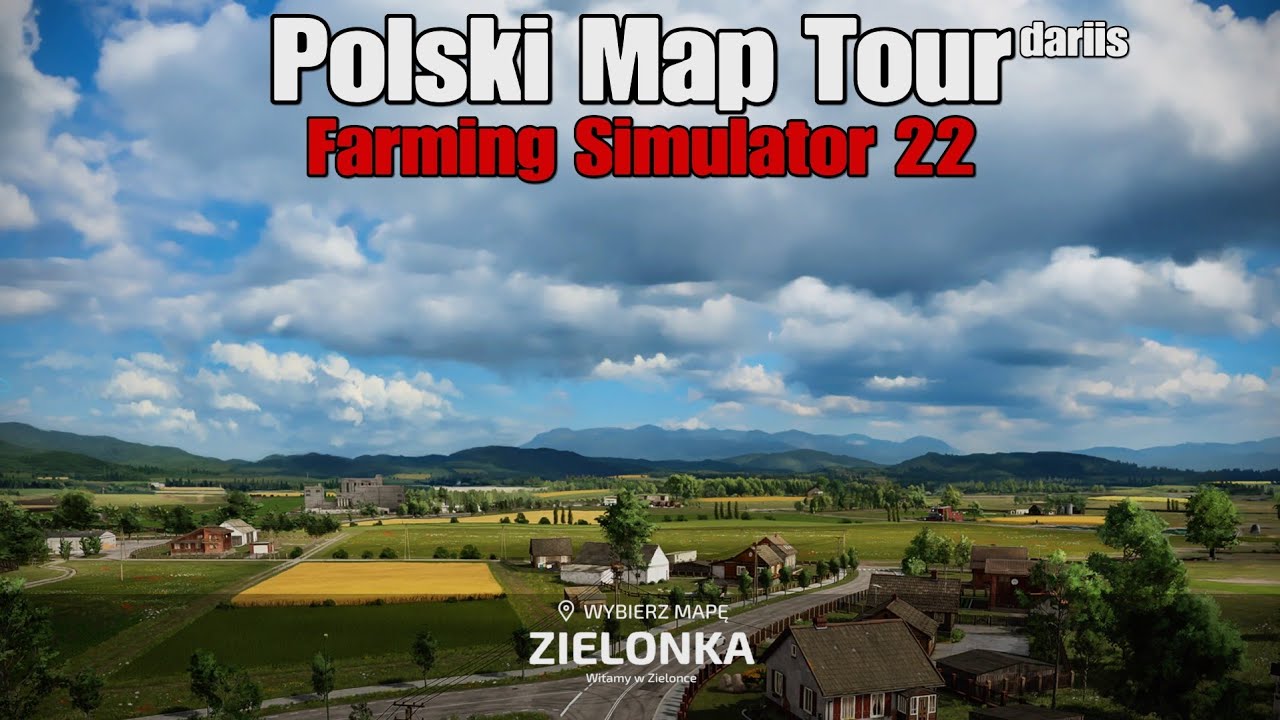 Zielonka Premium Expansion- Polski Map Tour- 4K- konsole- Farming ...