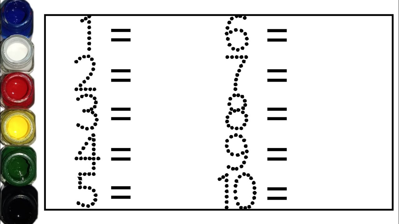 Counting, numbers song, 123 numbers, abc, 1 to 10 numbers, numbers ...