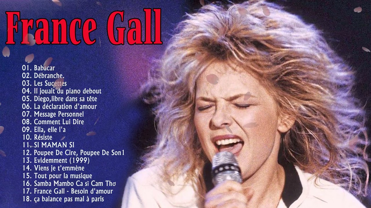France Gall Les Meilleures Chansons 🎵 France Gall Greatest Hits Full ...