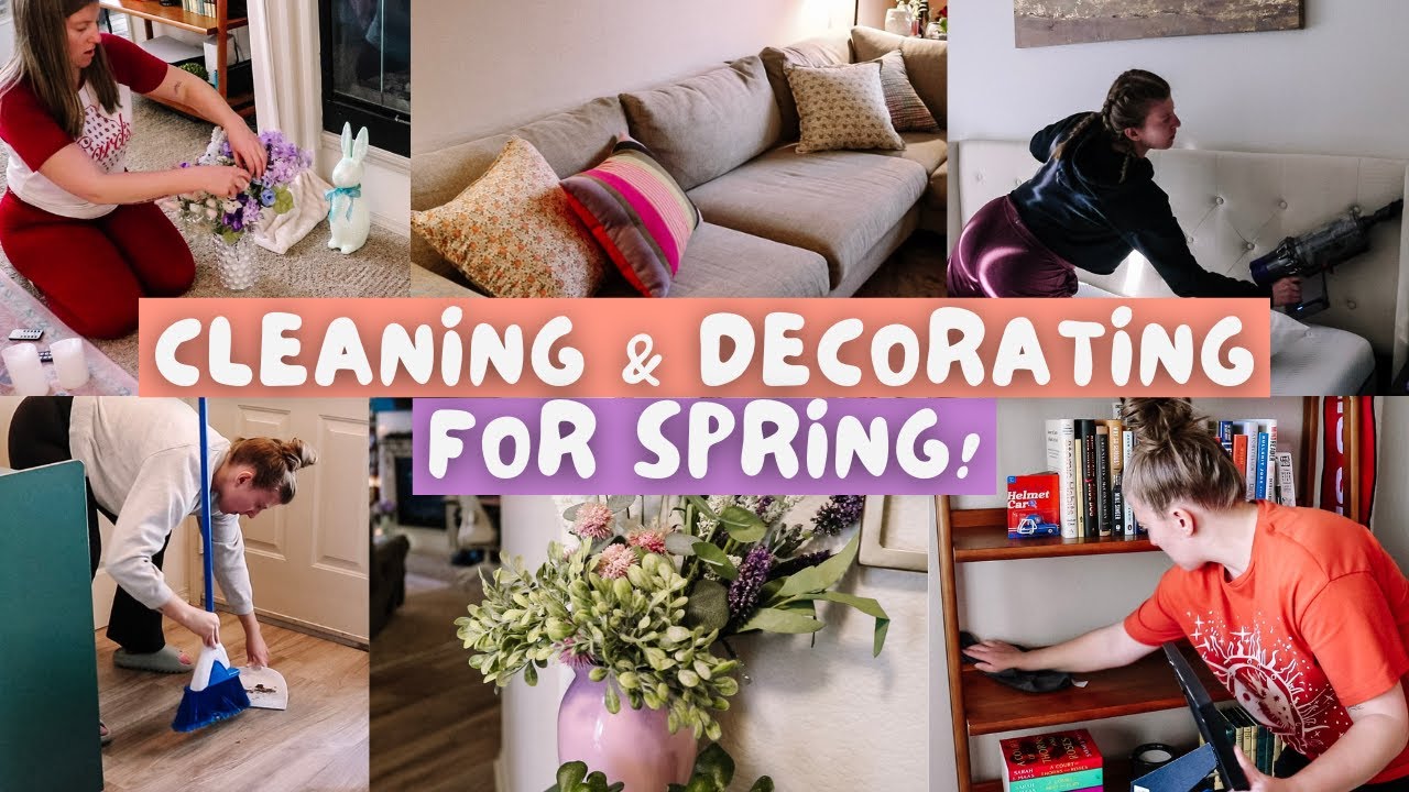 Cleaning and Decorating My Home for Spring | Cozy Inspiration Video ...